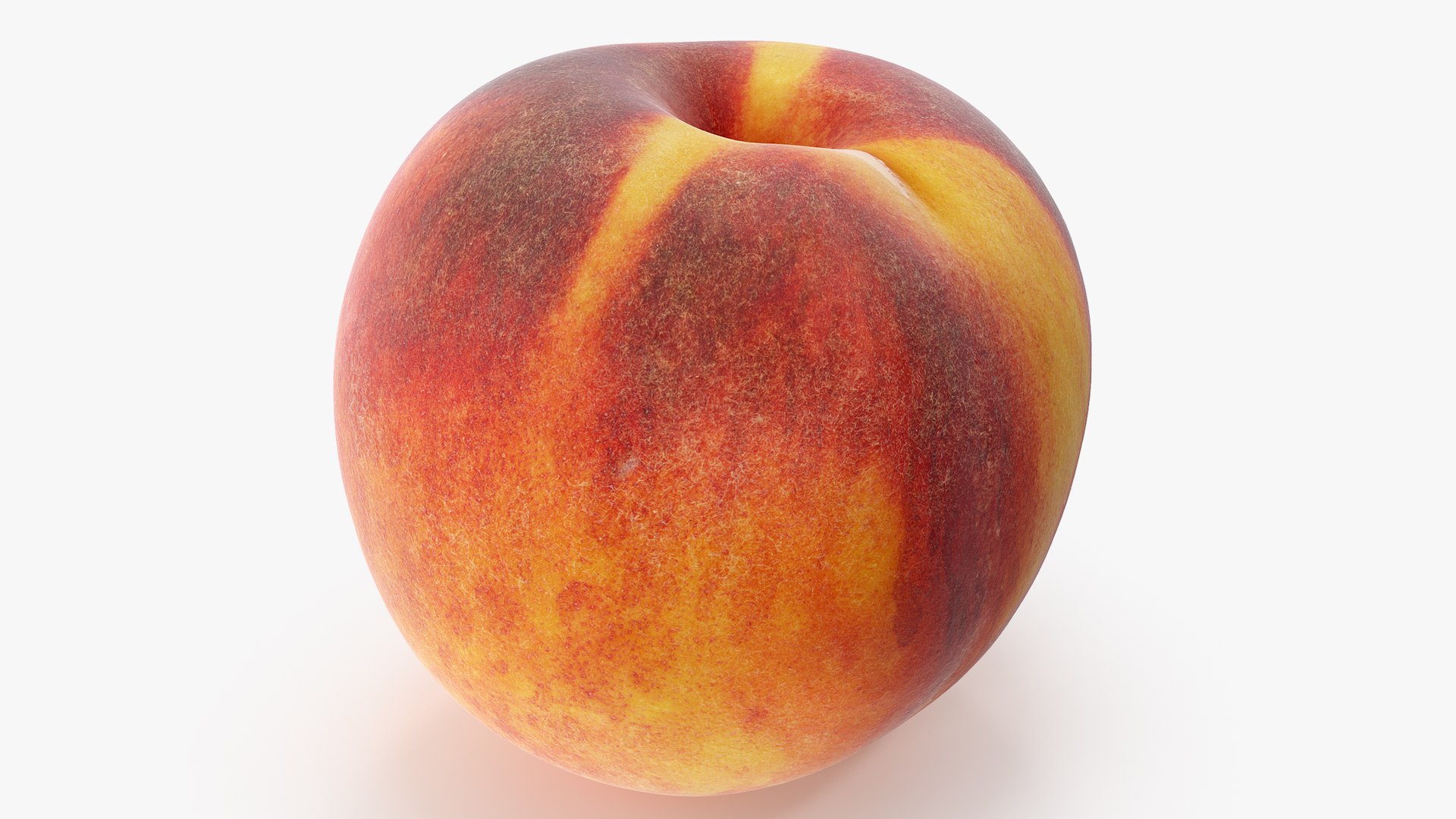 3D Model Peach 02 - TurboSquid 1457895