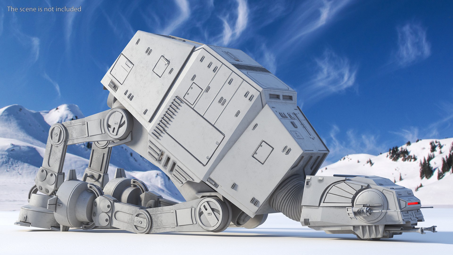 3D Broken AT-AT Star Wars - TurboSquid 2111798