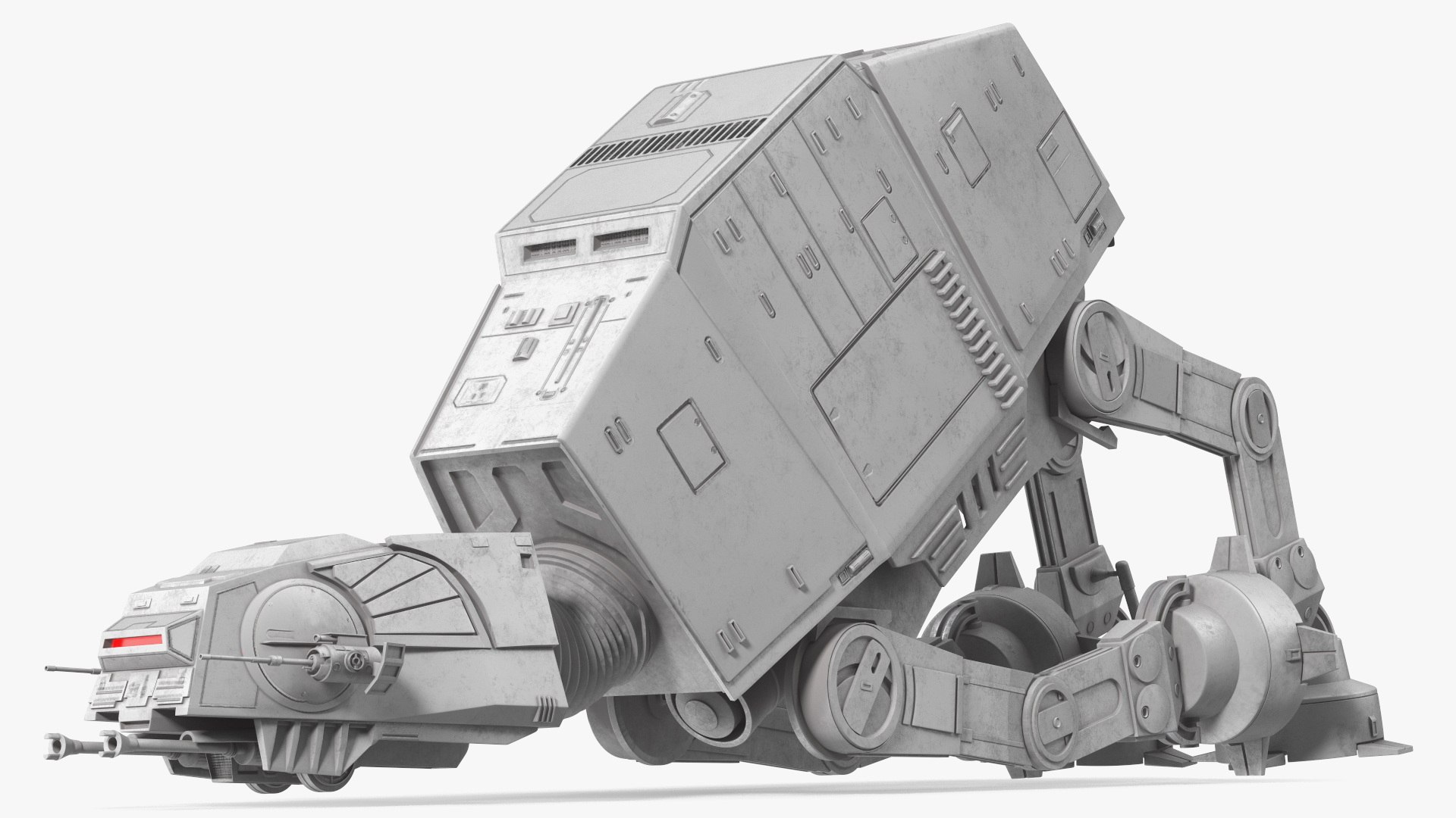 3D Broken AT-AT Star Wars - TurboSquid 2111798