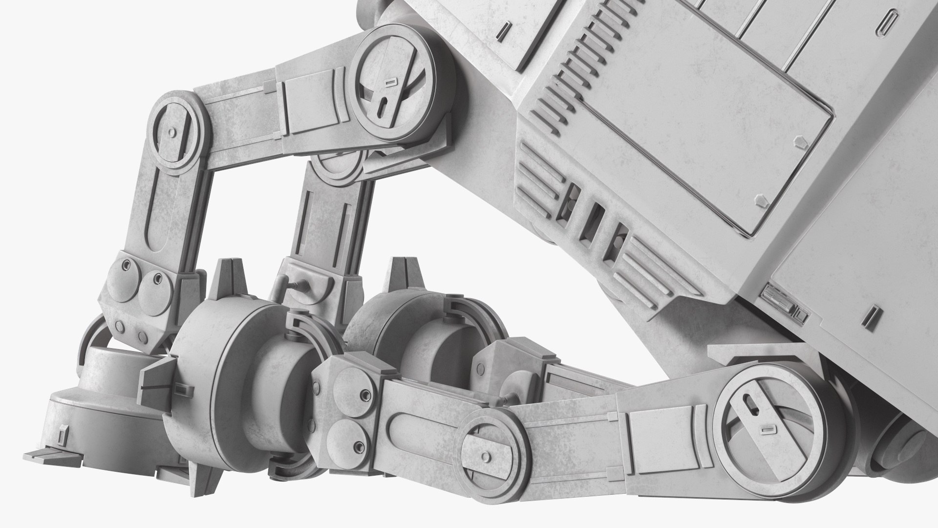 3D Broken AT-AT Star Wars - TurboSquid 2111798