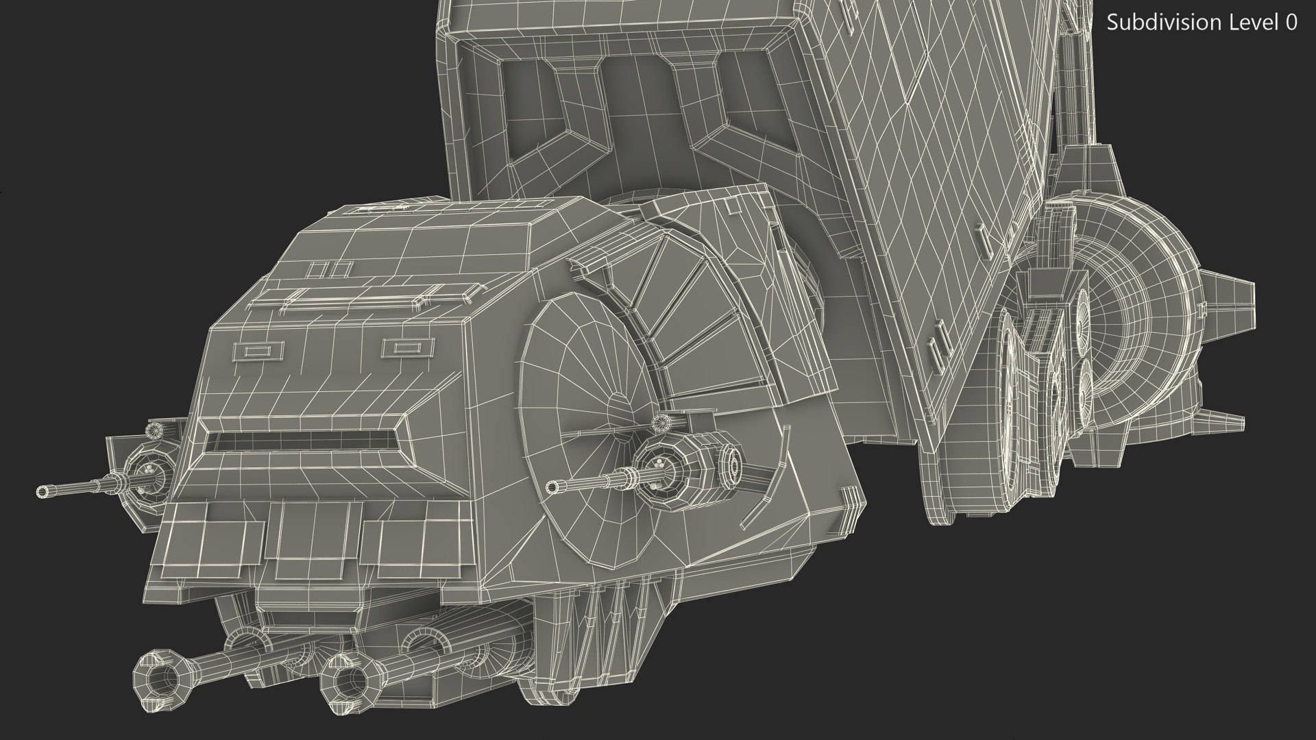 3D Broken AT-AT Star Wars - TurboSquid 2111798