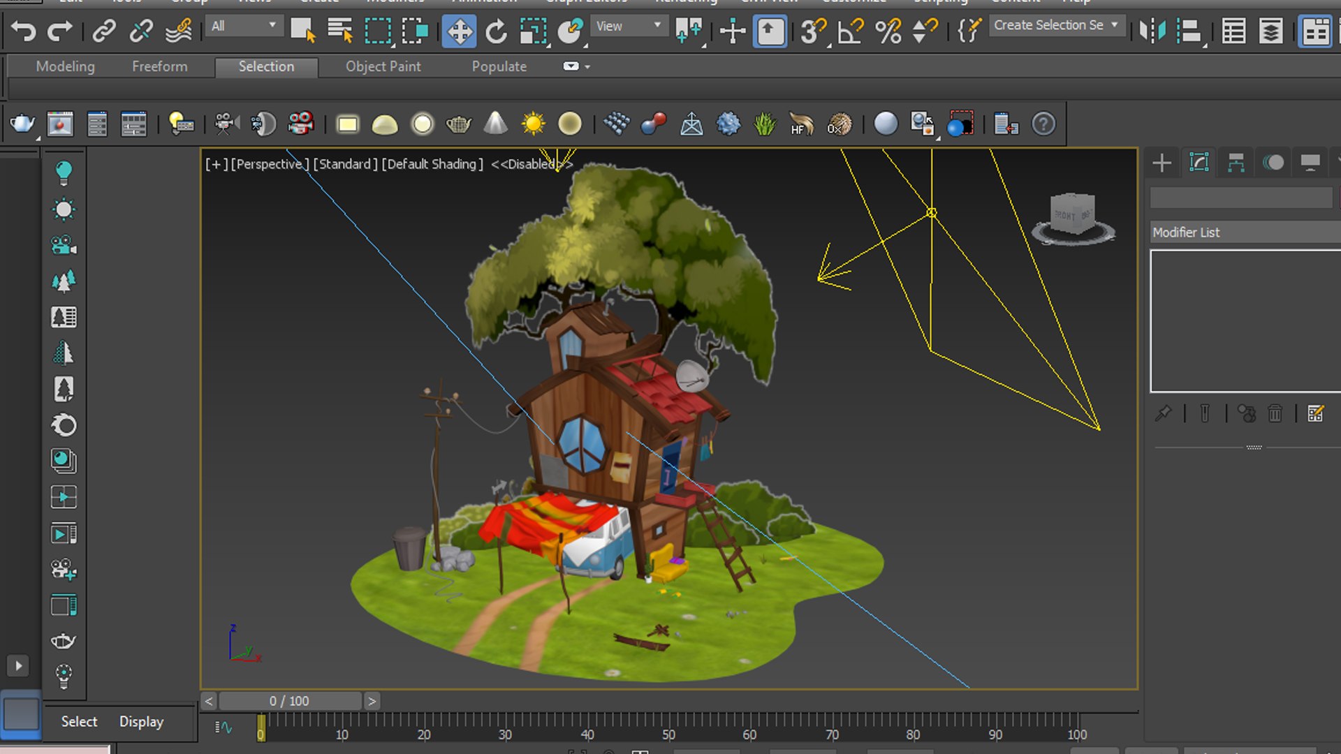 3D stylized house - TurboSquid 1712191