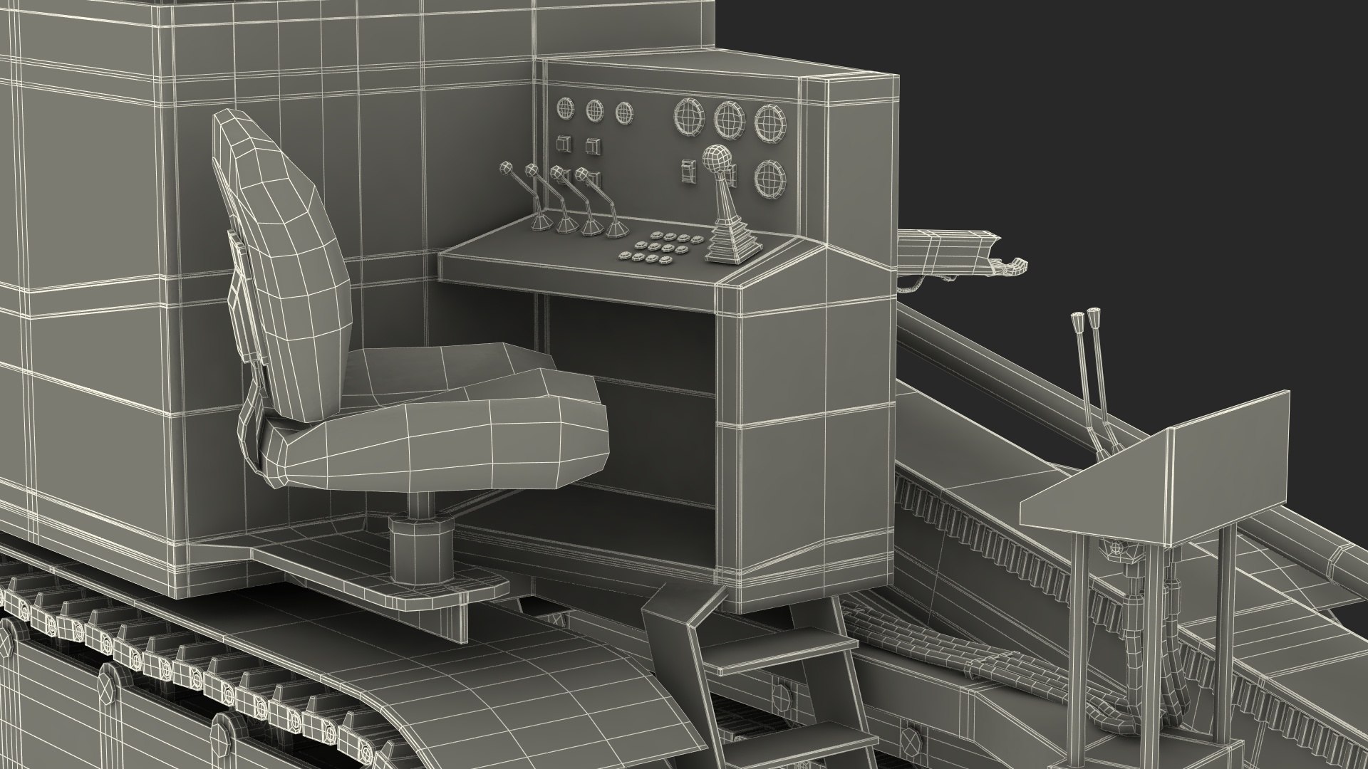 Horizontal Drilling Rig Red Rigged 3D Model - TurboSquid 2302408