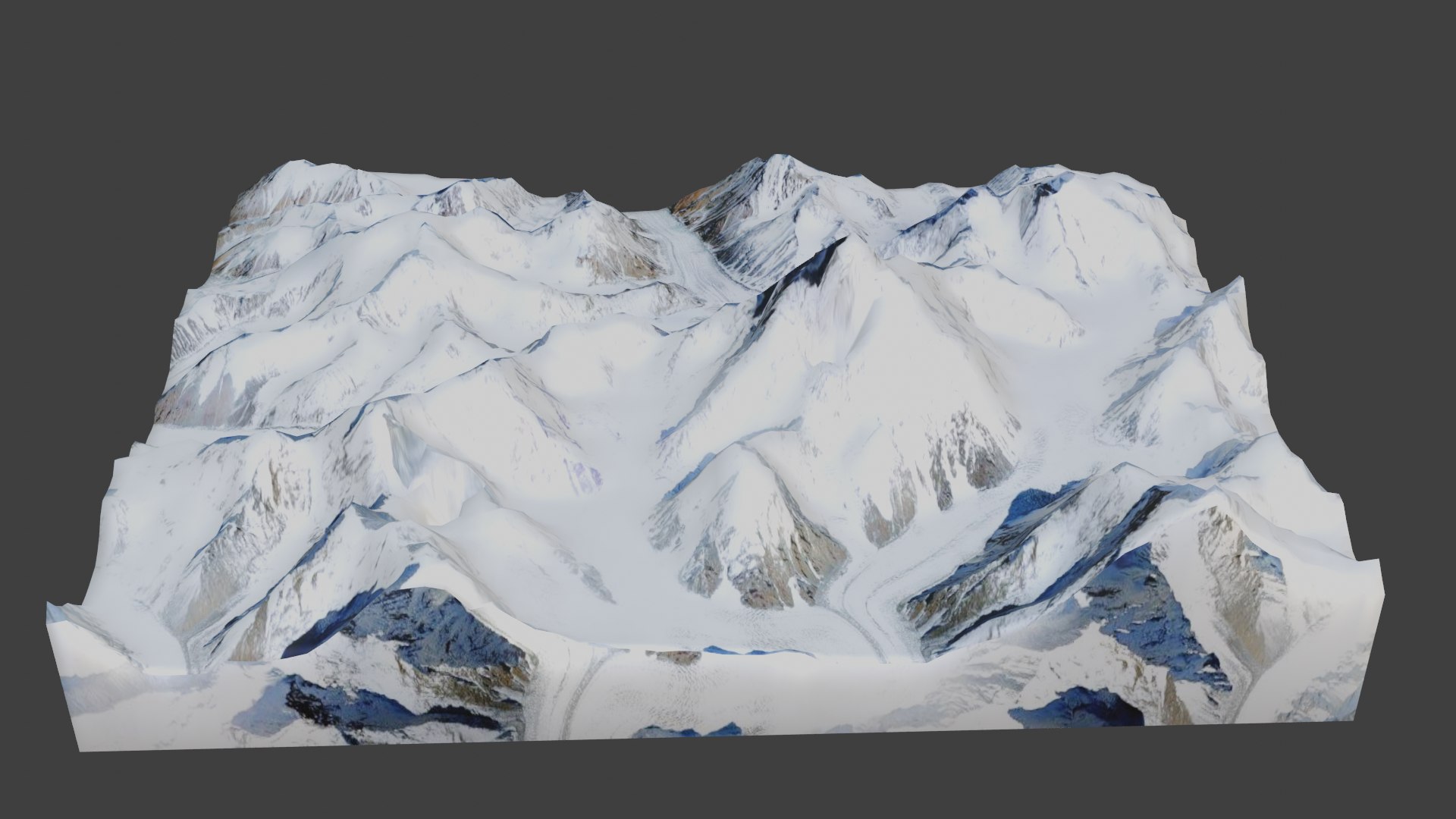 K2 Mountain 3D Model - TurboSquid 1763719