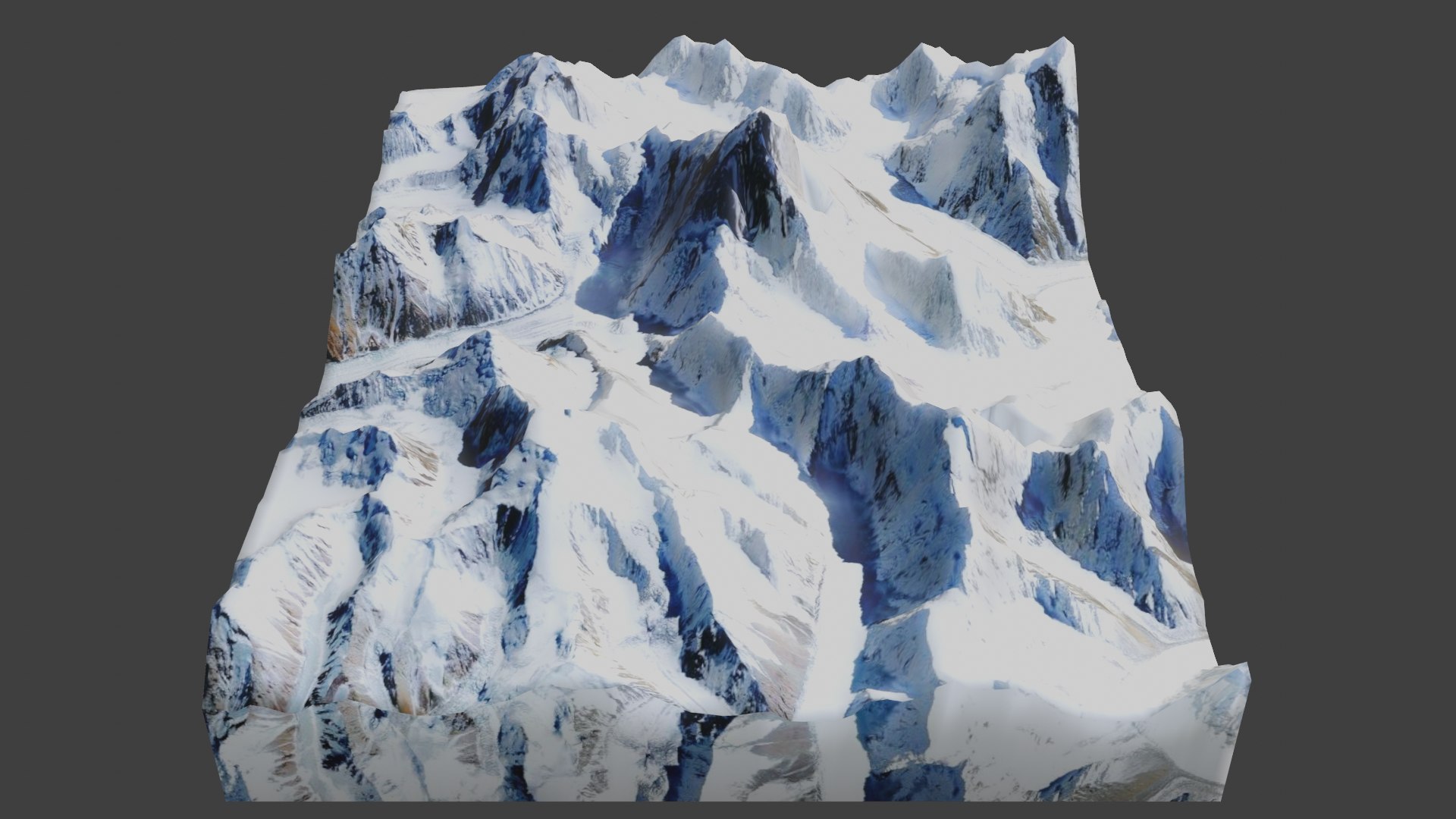 K2 Mountain 3D Model - TurboSquid 1763719