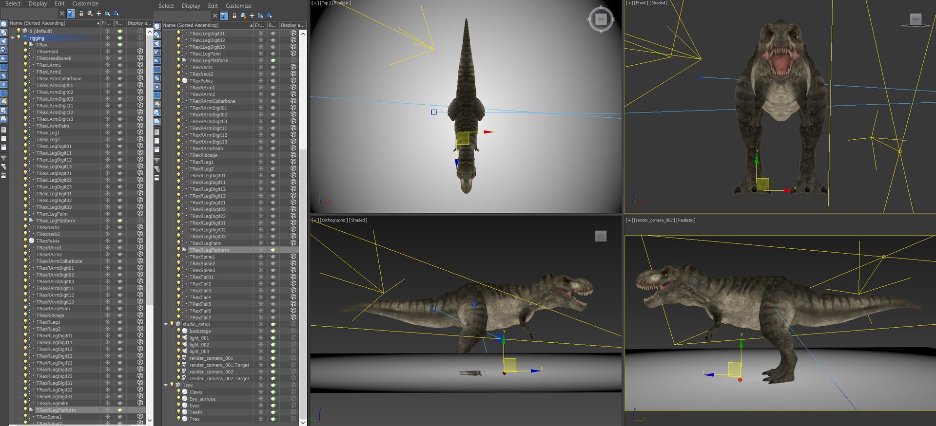 Tyrannosaurus Rex 3D Model - TurboSquid 1591474