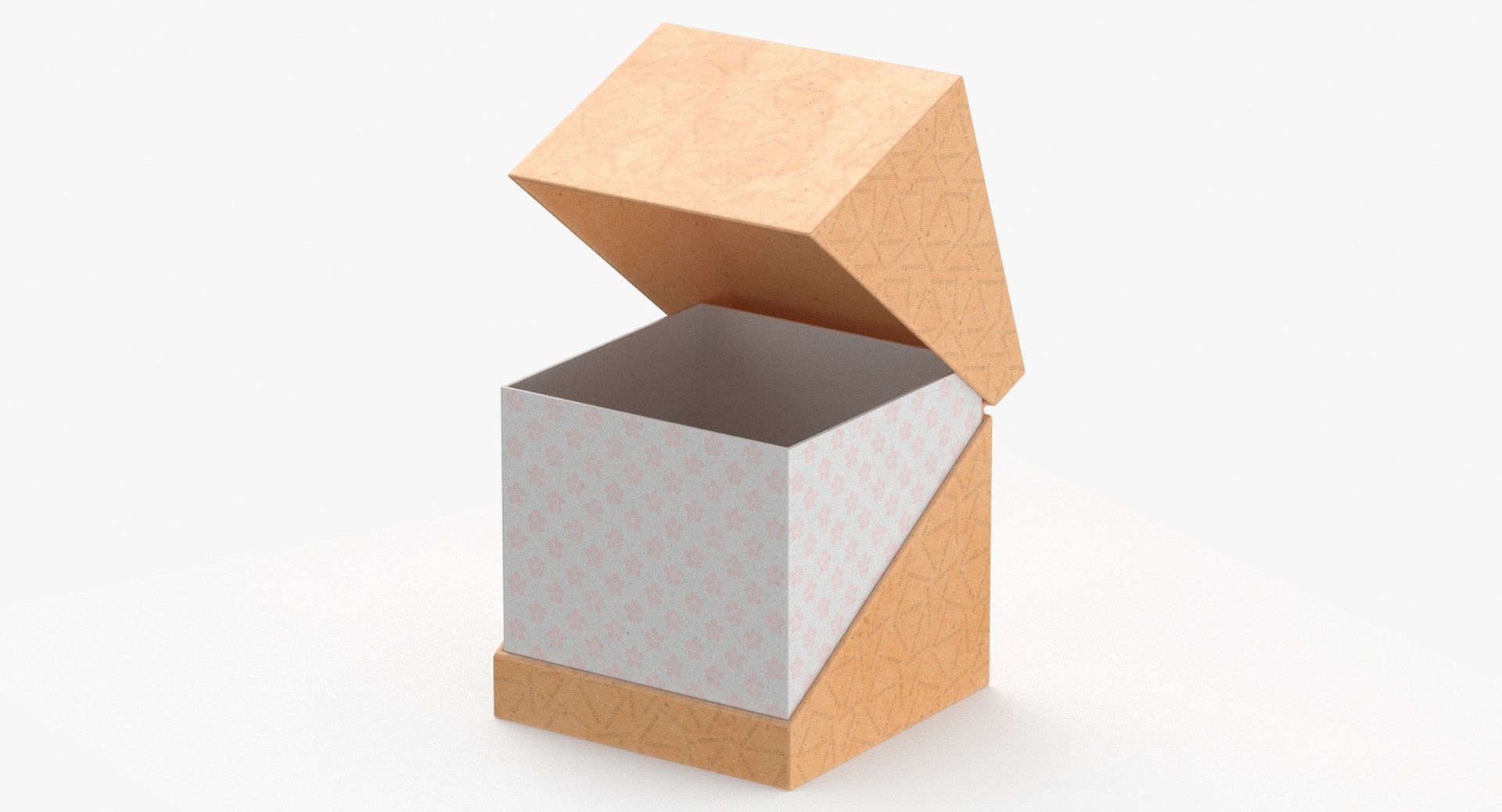 3D Spine Box Packaging Type 05 Different Poses Blank And Generic ...