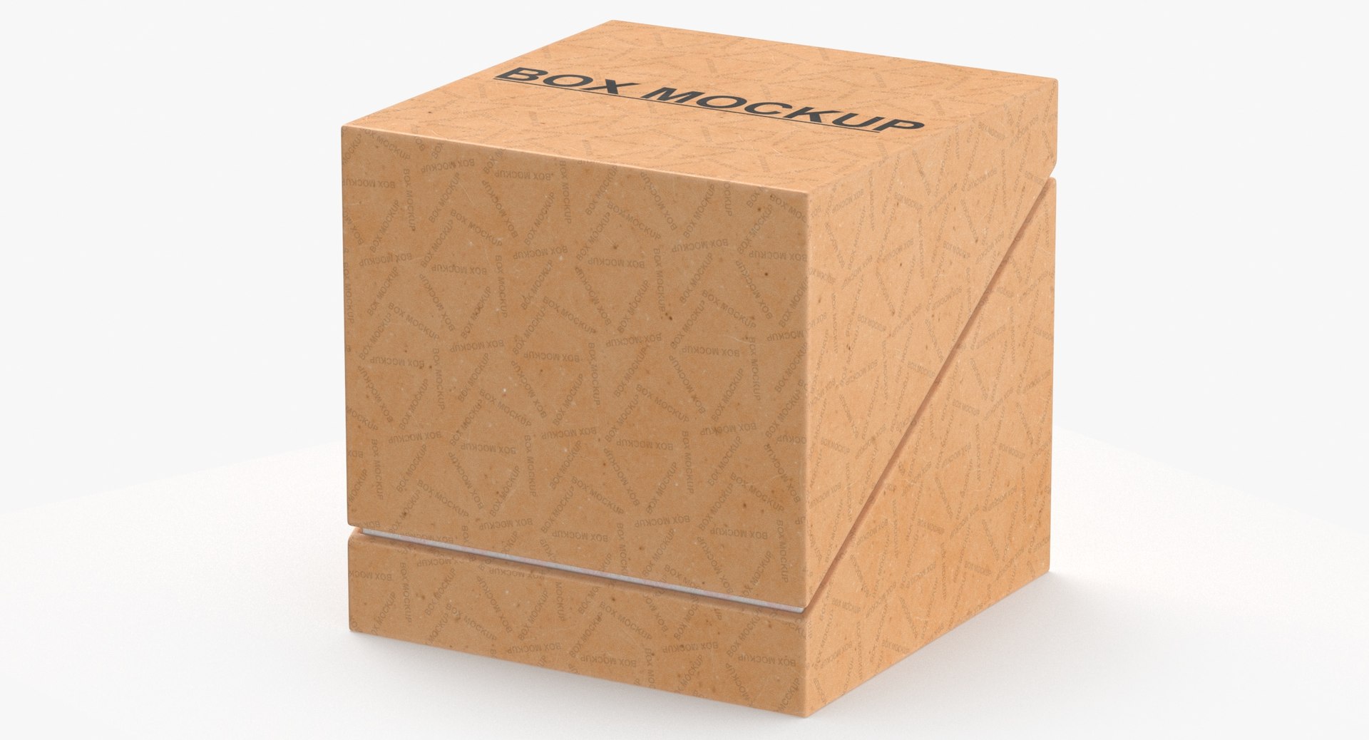 3D Spine Box Packaging Type 05 Different Poses Blank And Generic ...