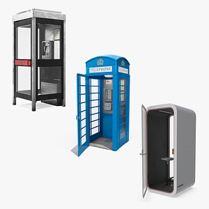 Free Phone Booth 3D Models for Download | TurboSquid