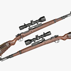 3D Rifle Kar98k Models - Browse & Download Formats - TurboSquid