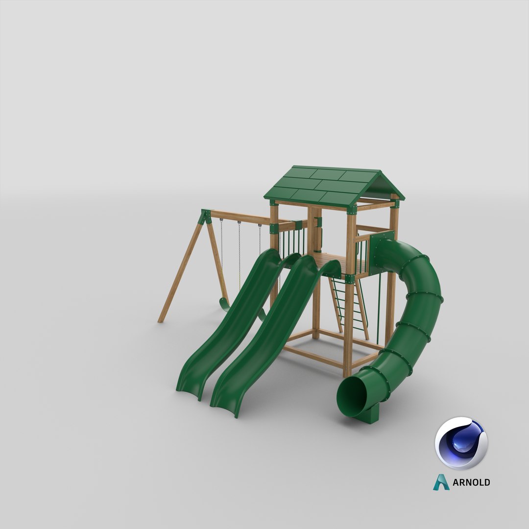 Kids Playground 01 model - TurboSquid 2141063