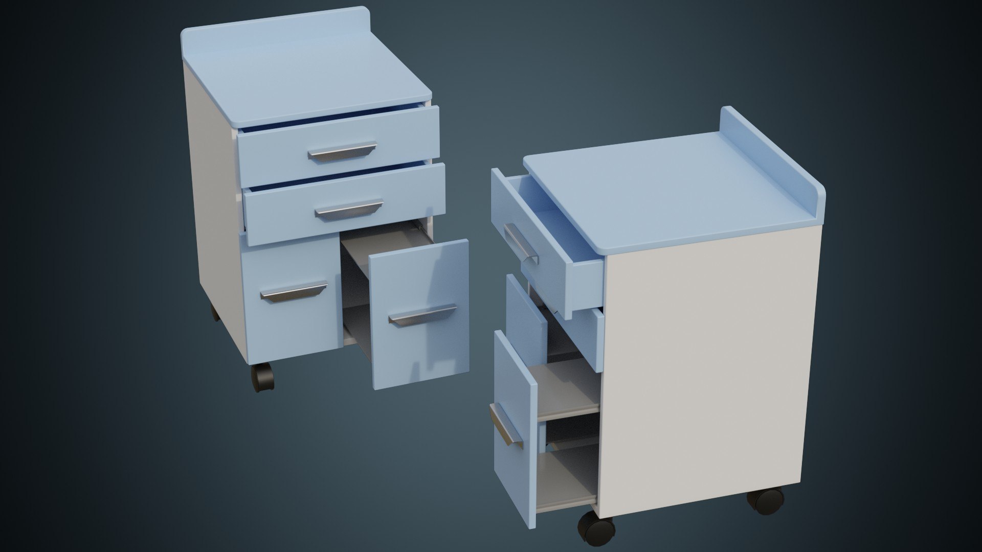 Medical Drawer 1 Basic 3D - TurboSquid 2140404