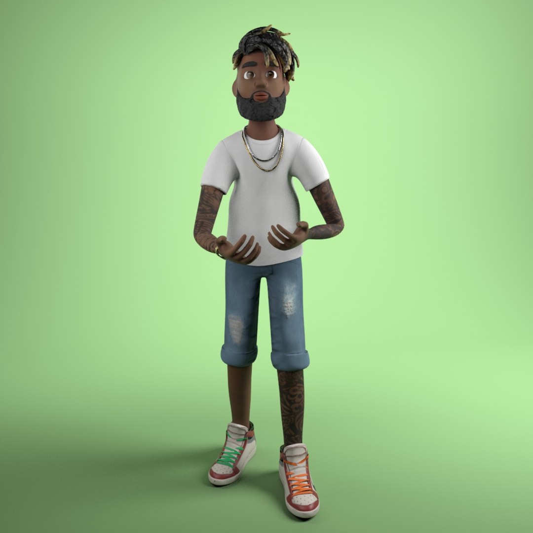 Man hypebeast hype model - TurboSquid 1600710