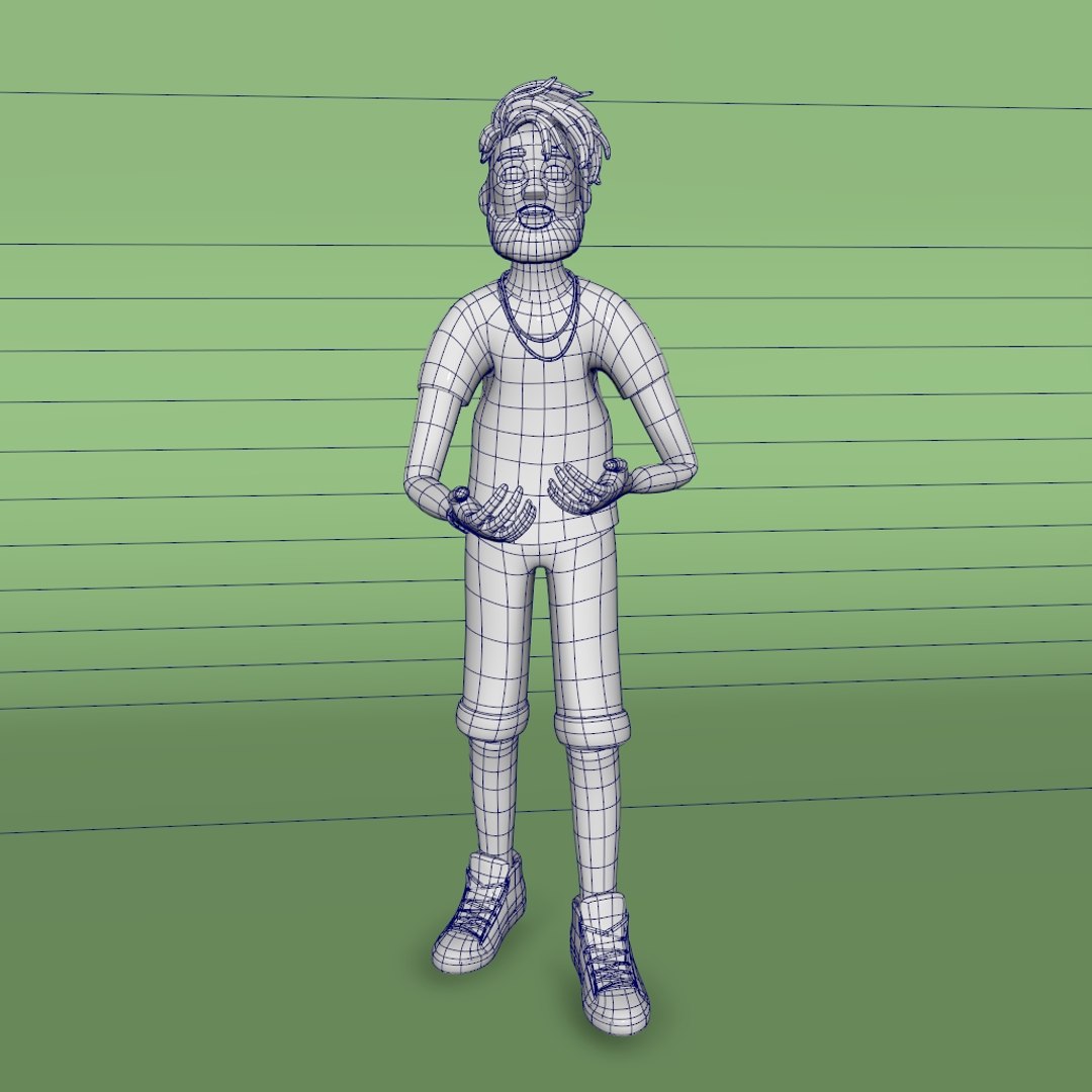 Man hypebeast hype model - TurboSquid 1600710