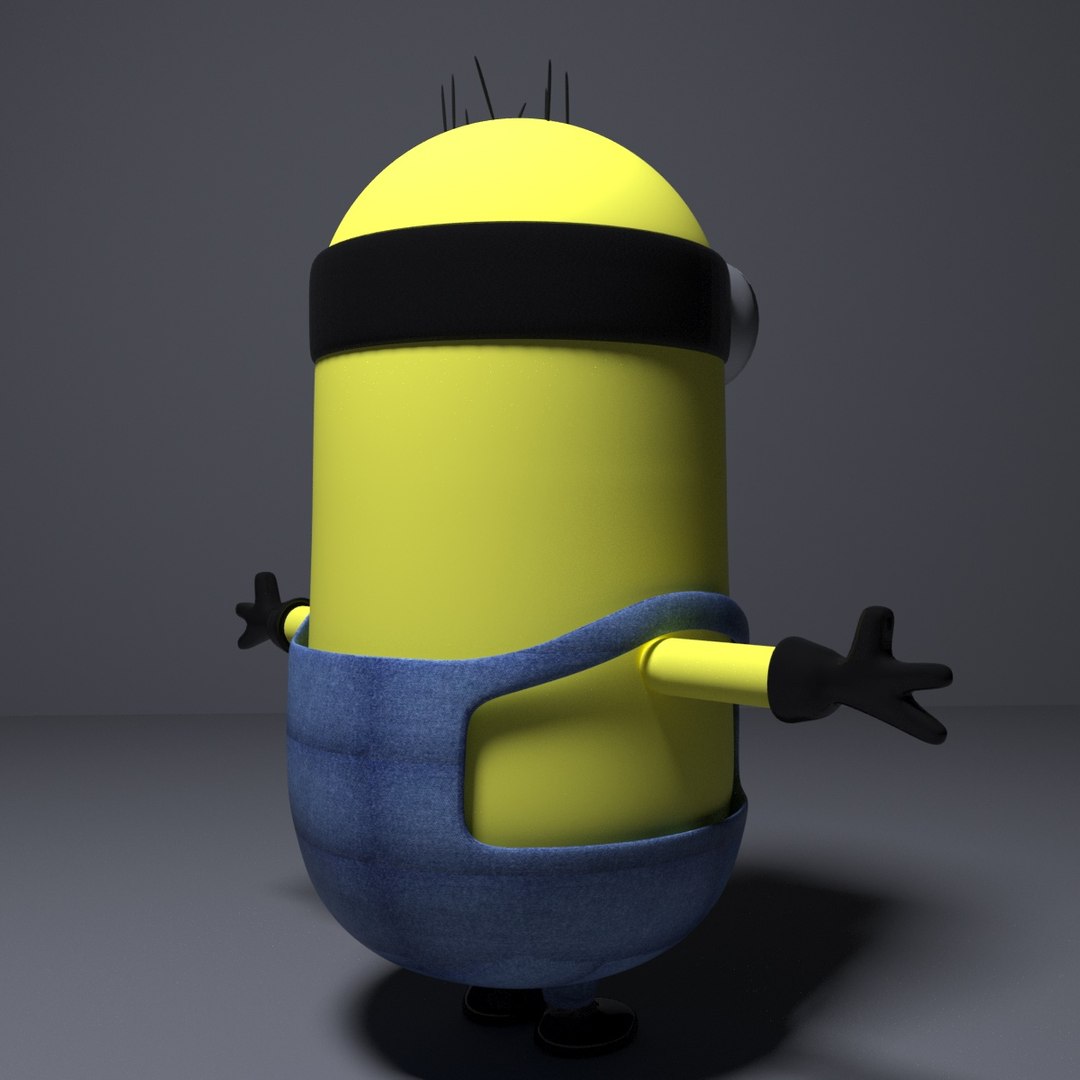 Minion Despicable 3D Model - TurboSquid 1533756