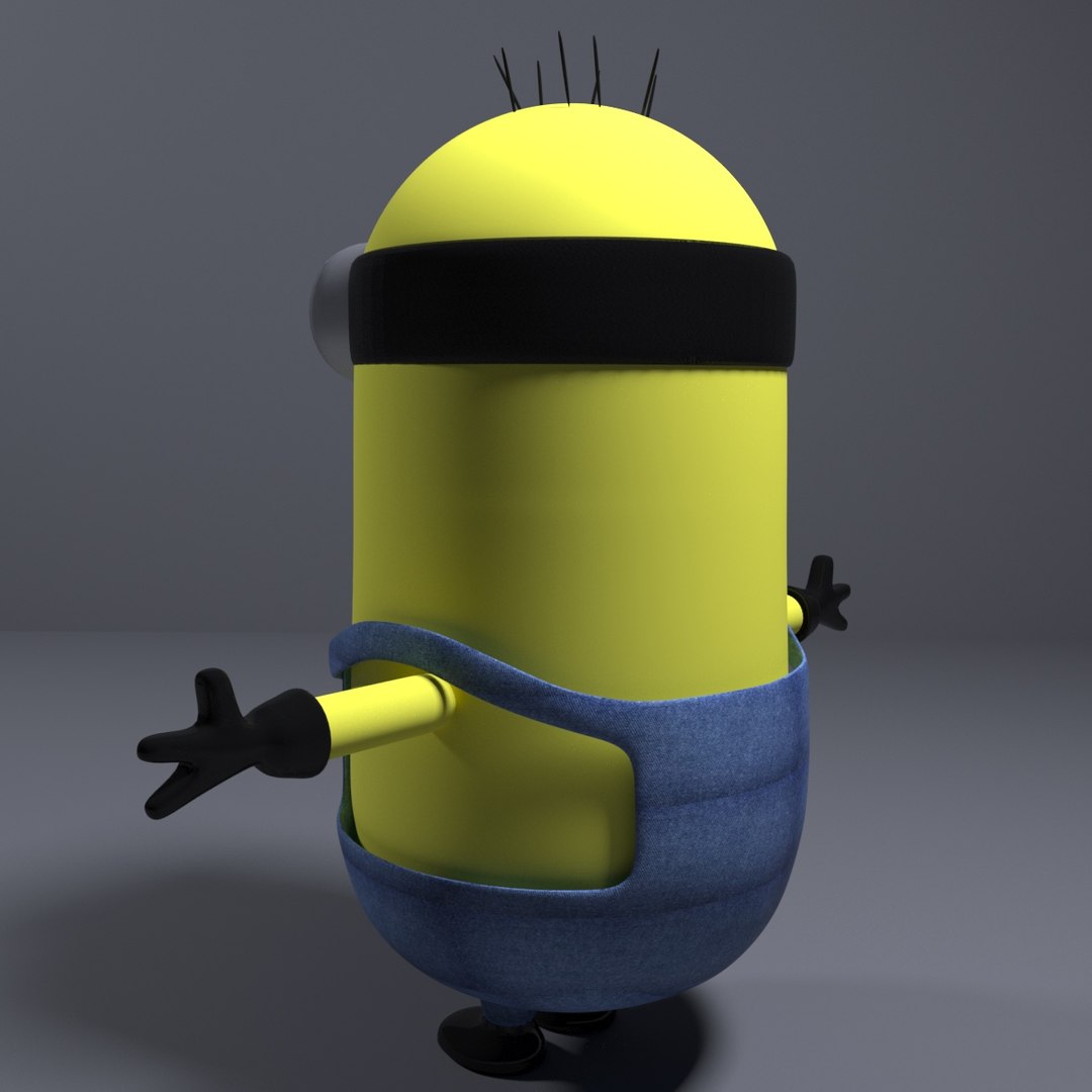 Minion Despicable 3D Model - TurboSquid 1533756