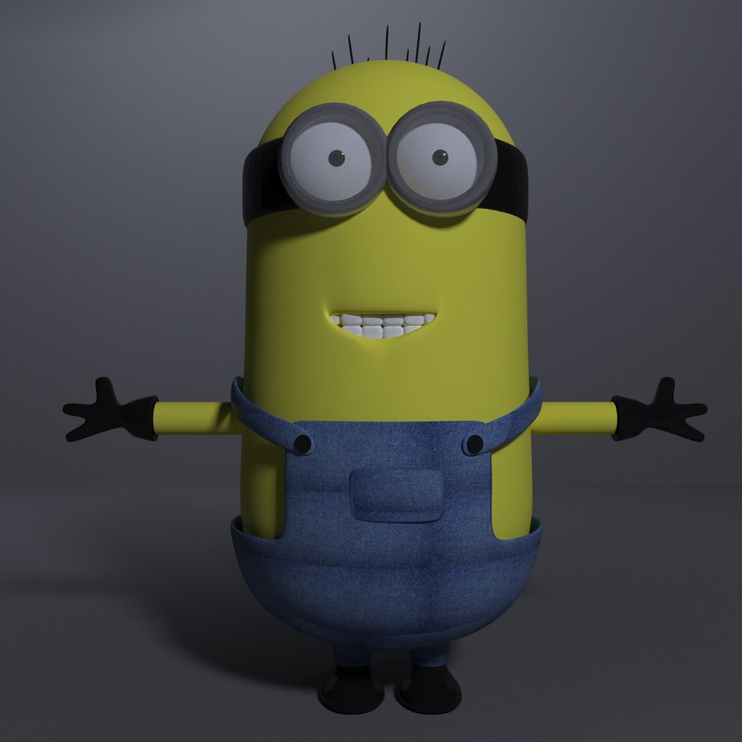 Minion Despicable 3D Model - TurboSquid 1533756