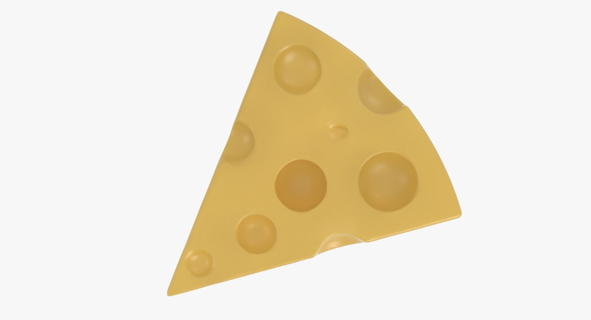 3D cheese piece model - TurboSquid 1395681