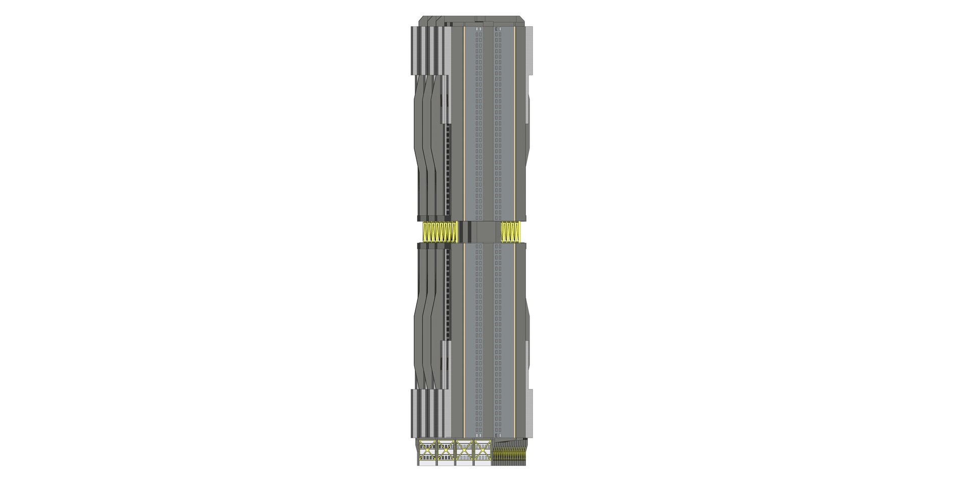 Sci-fi Mega Block 002 V3 3D Model - TurboSquid 2373937