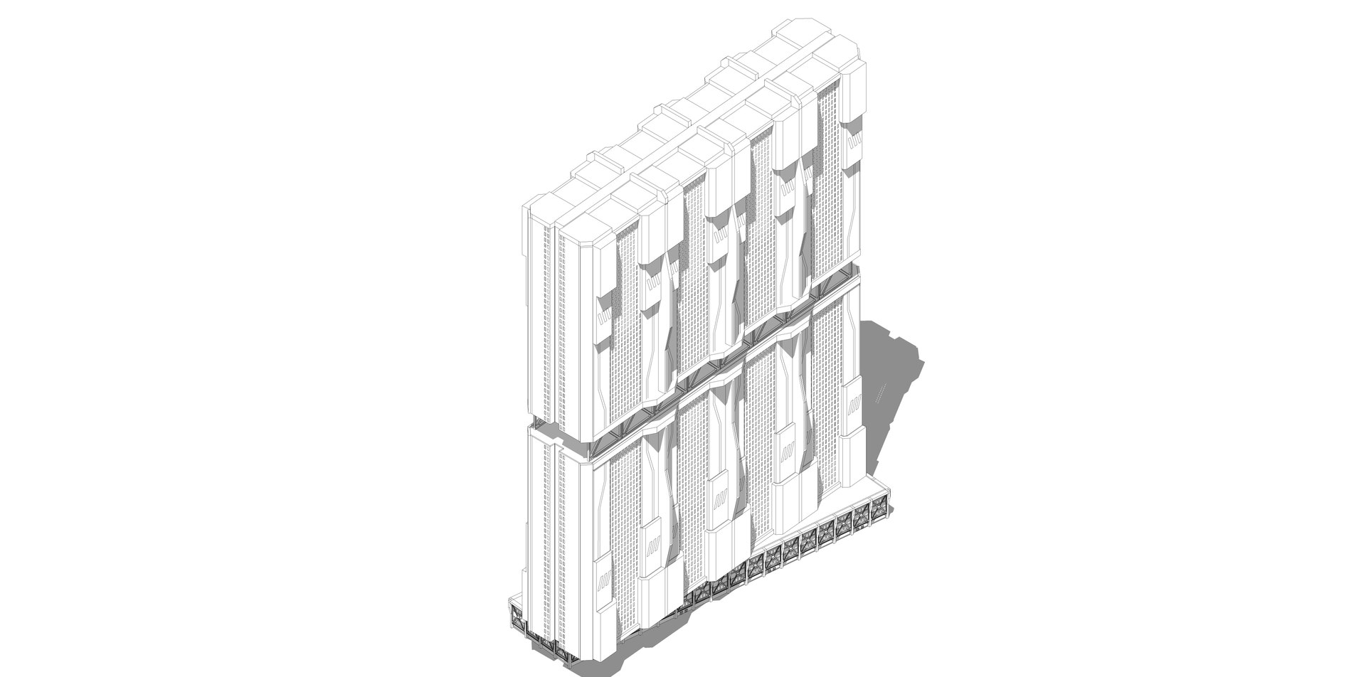 Sci-fi Mega Block 002 V3 3D Model - TurboSquid 2373937