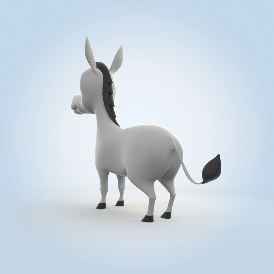 Donkey Model - TurboSquid 1896162