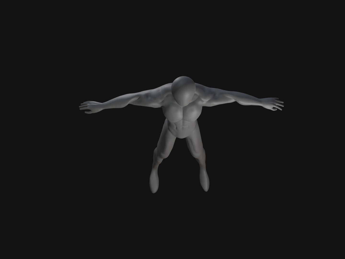 Man Body Base Model - TurboSquid 1991603