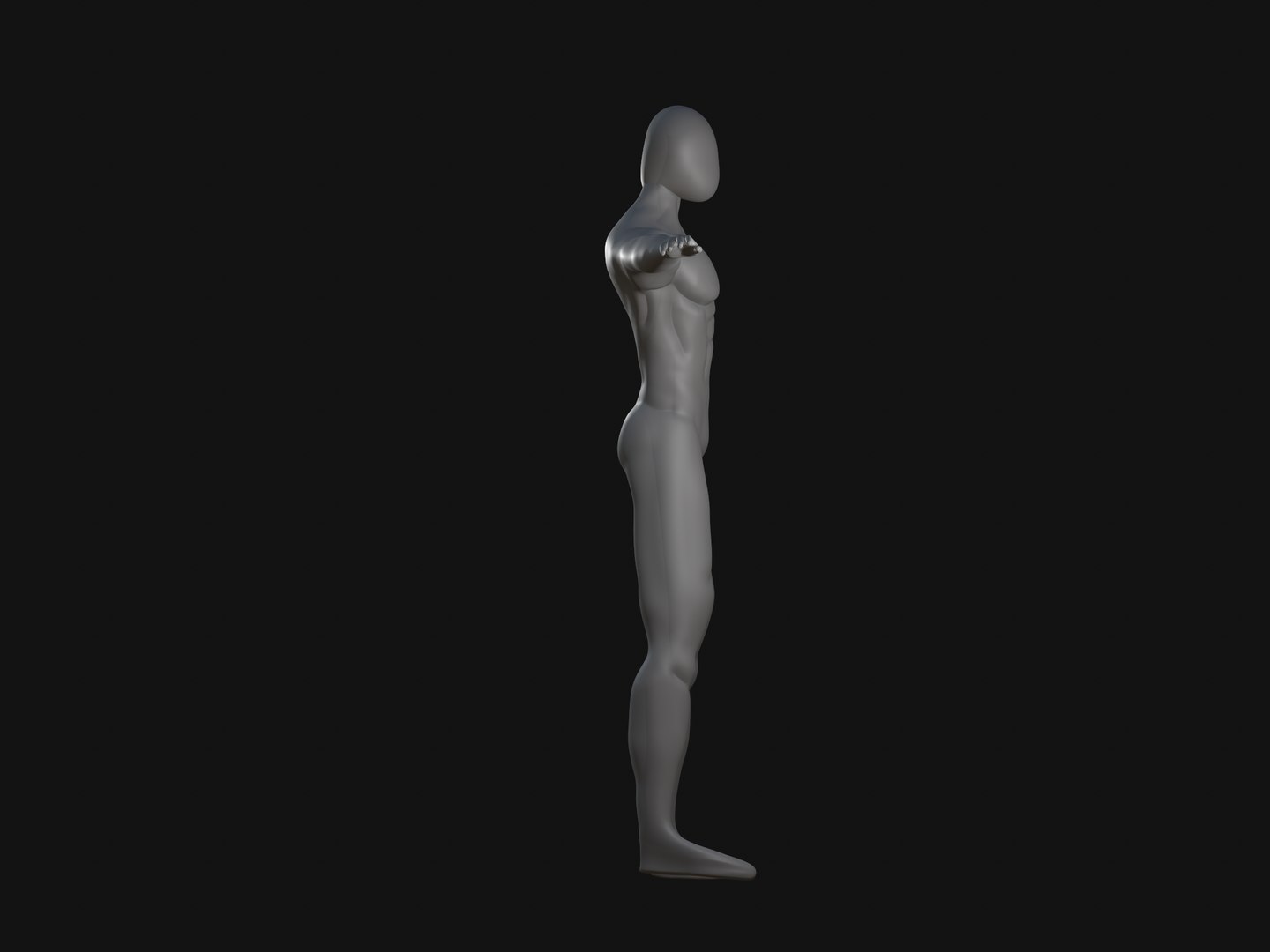 Man Body Base Model - TurboSquid 1991603