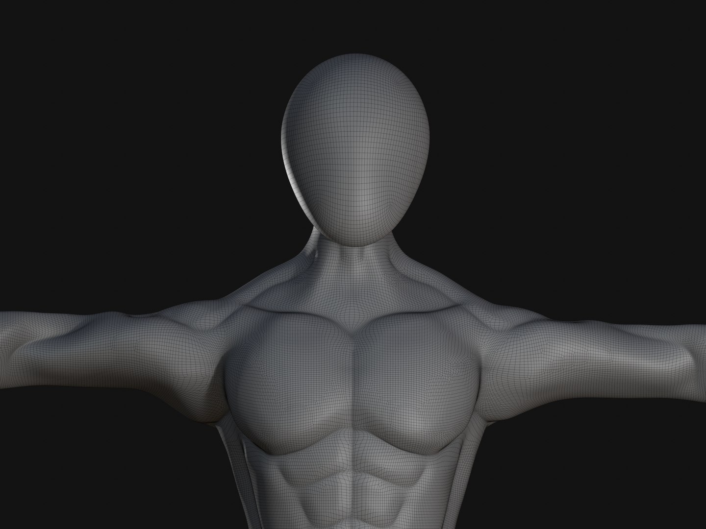 Man Body Base Model - TurboSquid 1991603