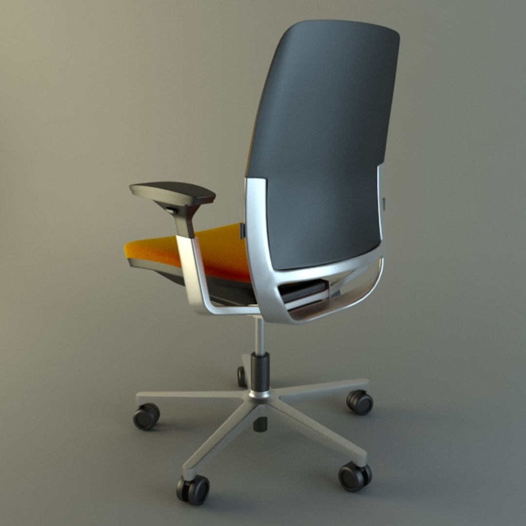 3d Modern Office Chair Model