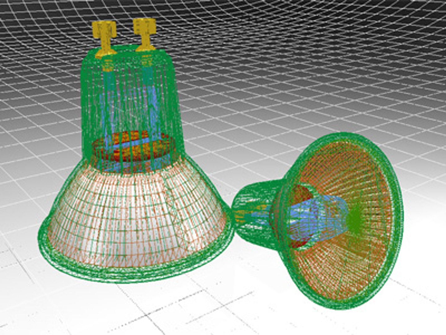 3d Halogen Light Bulb 35w Model