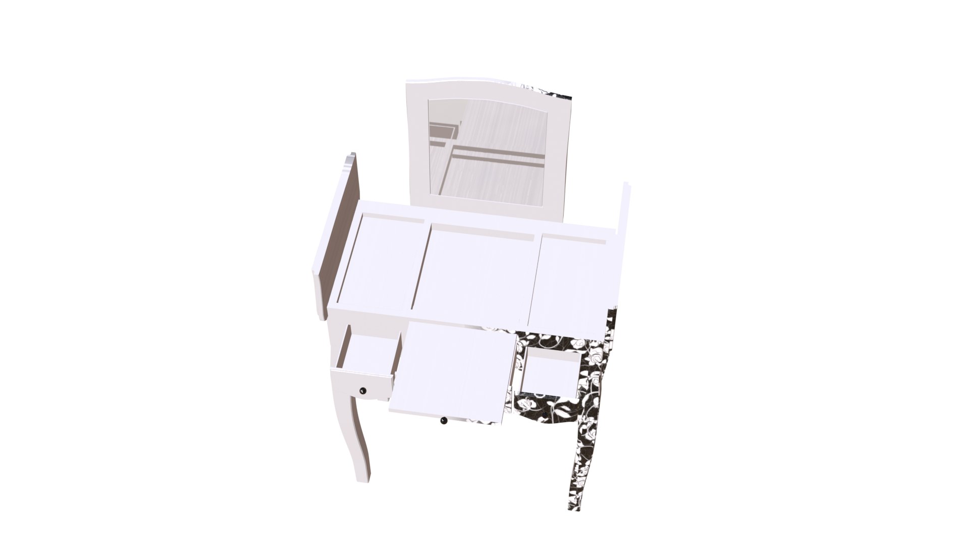 Dressing table 3D model - TurboSquid 2016893