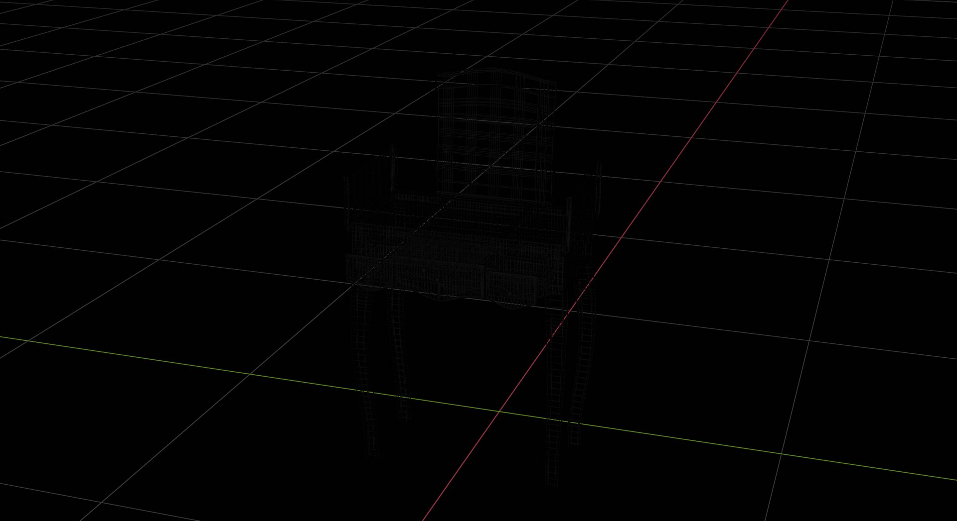 Dressing table 3D model - TurboSquid 2016893