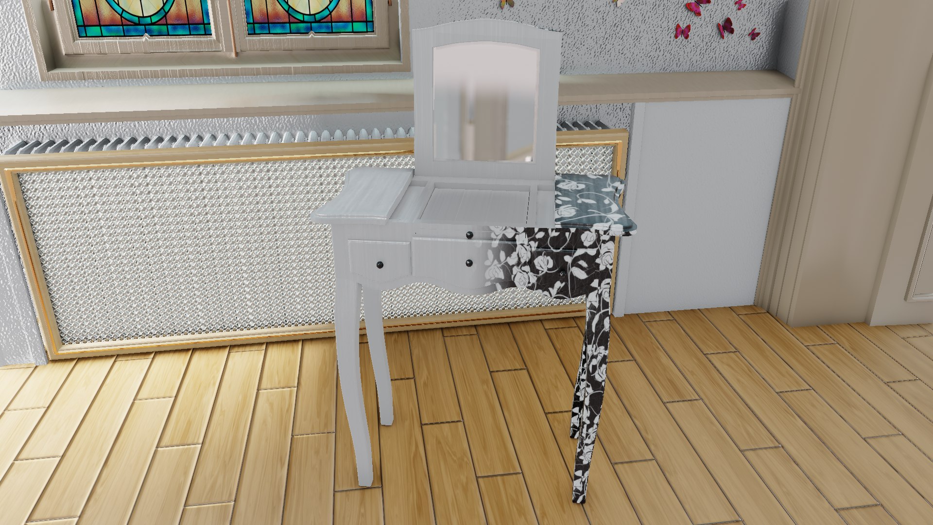 Dressing table 3D model - TurboSquid 2016893