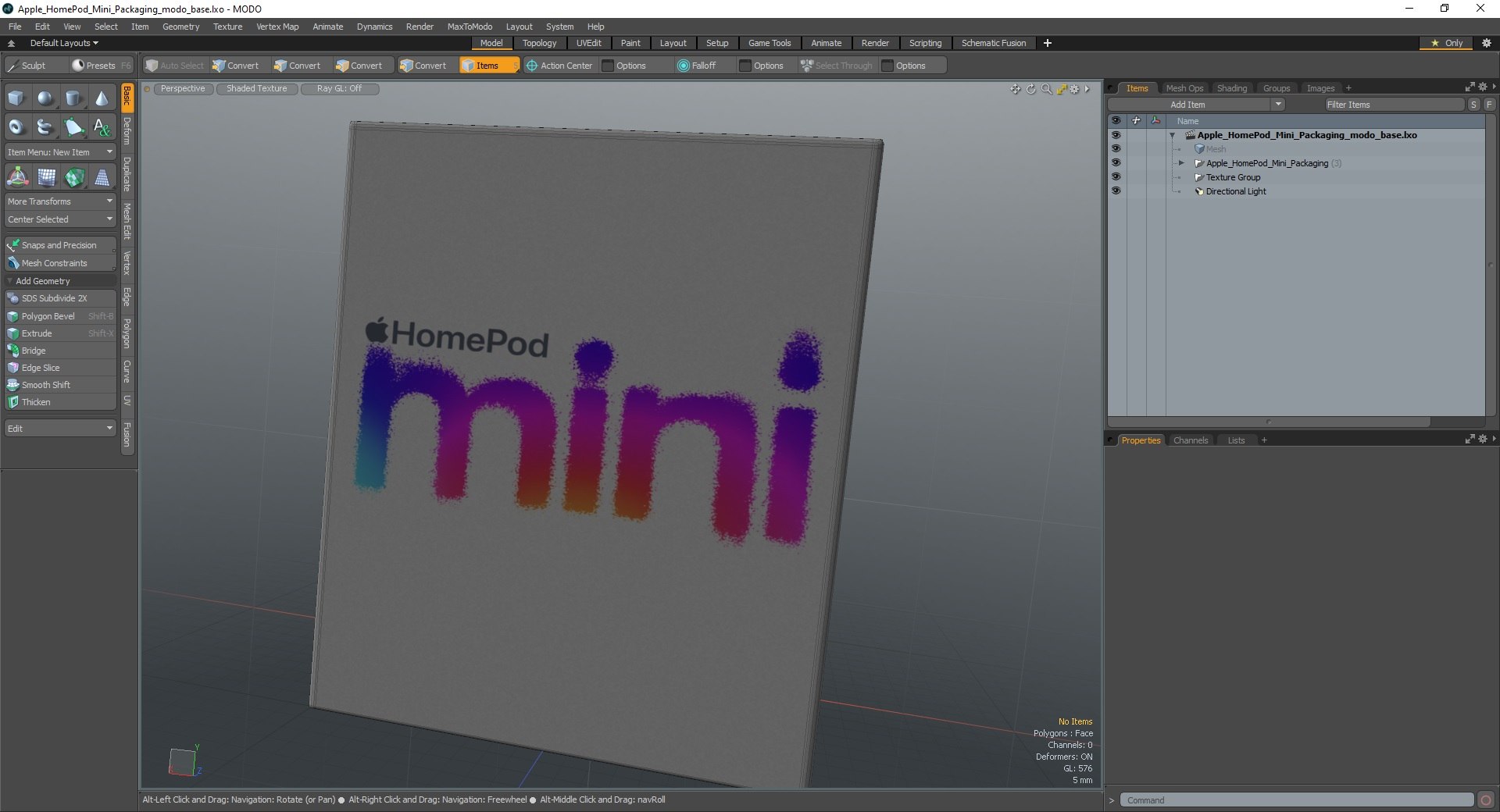 Apple HomePod Mini Packaging 3D Model - TurboSquid 2220715