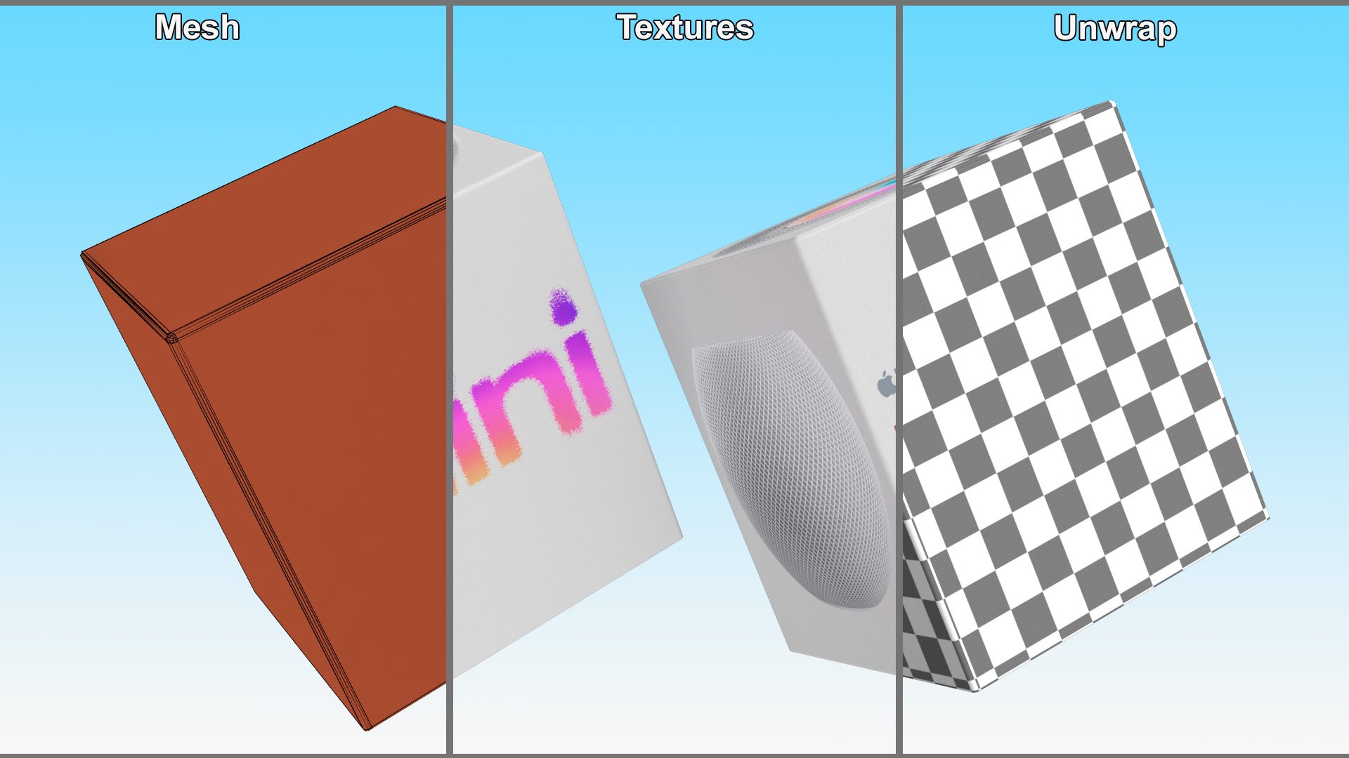 Apple HomePod Mini Packaging 3D Model - TurboSquid 2220715