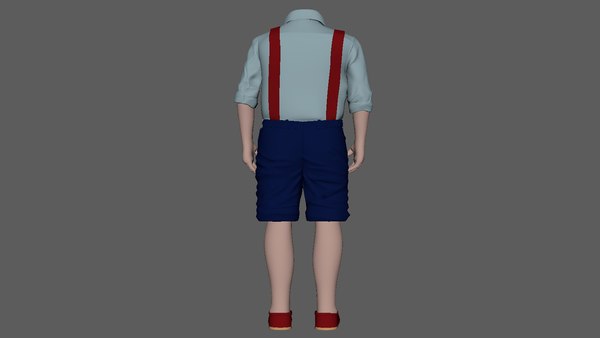 3D young boy ready print - TurboSquid 1705281