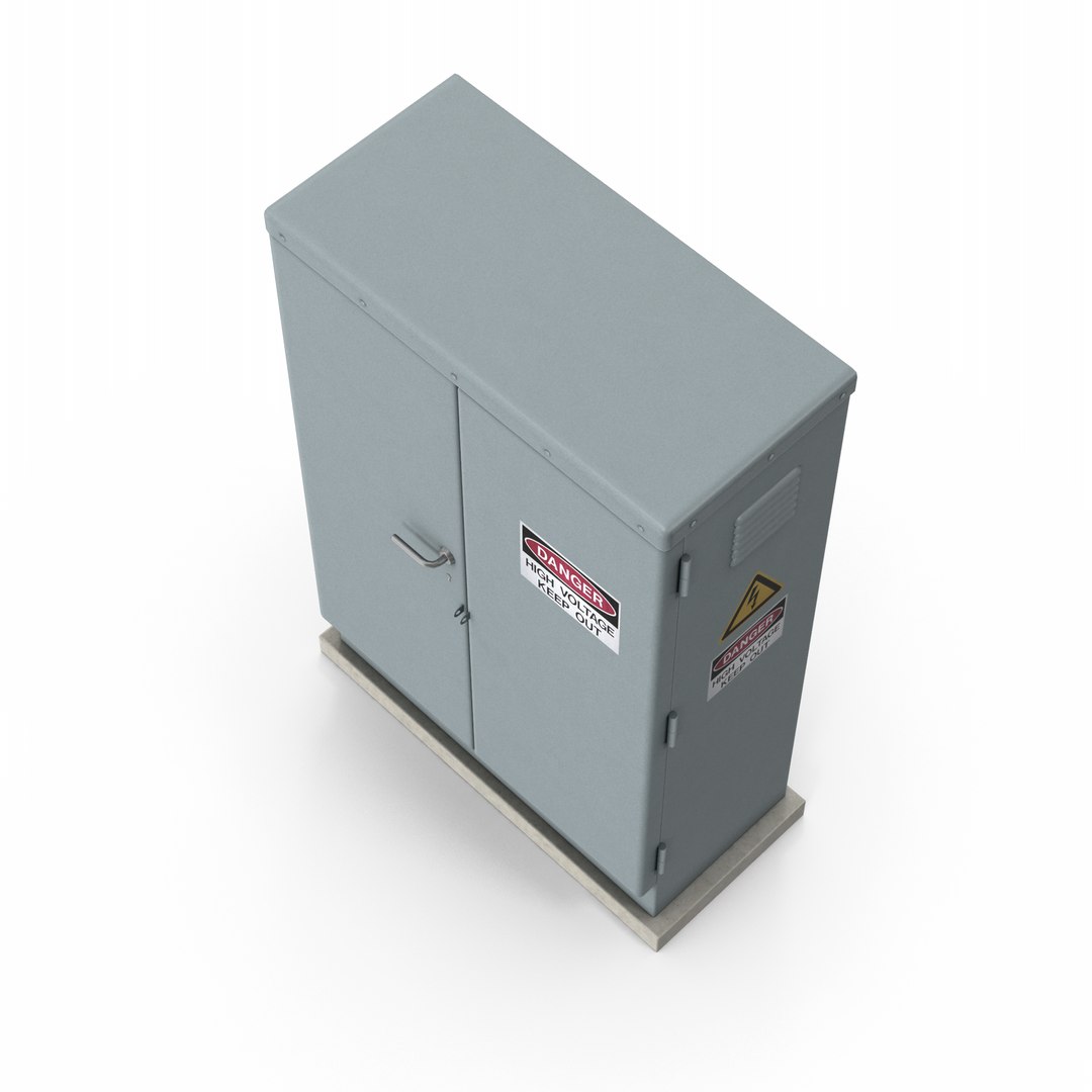 3D Electric Box Low Poly - TurboSquid 2304084