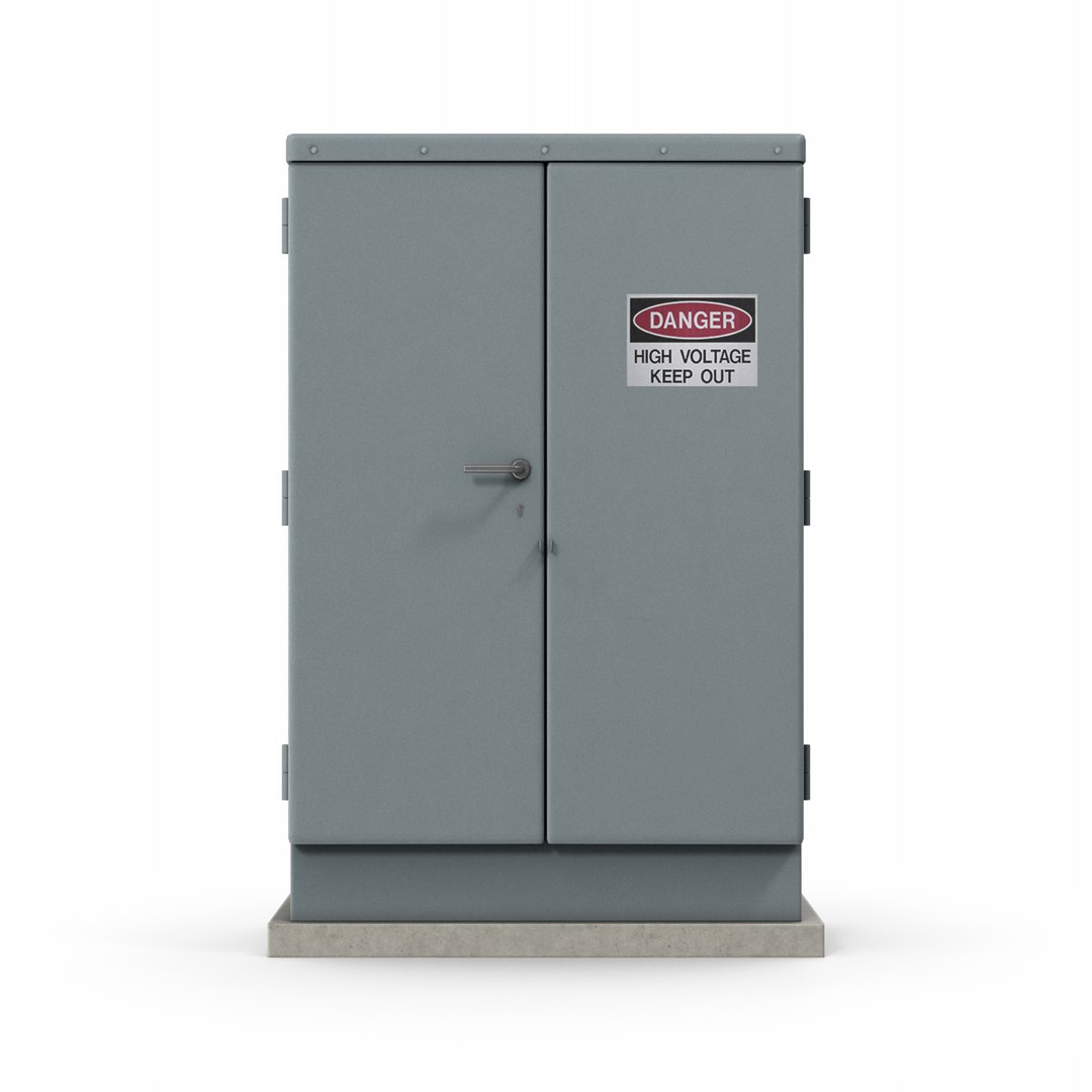 3D Electric Box Low Poly - TurboSquid 2304084