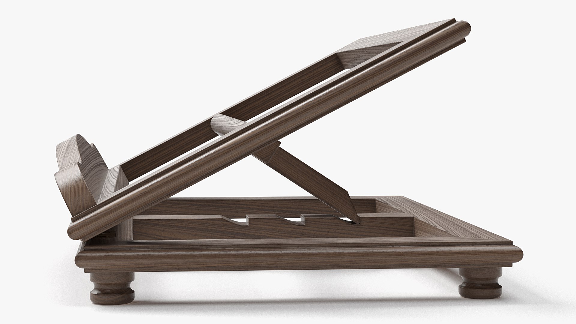 3D Realistic Book Stand - TurboSquid 1440153