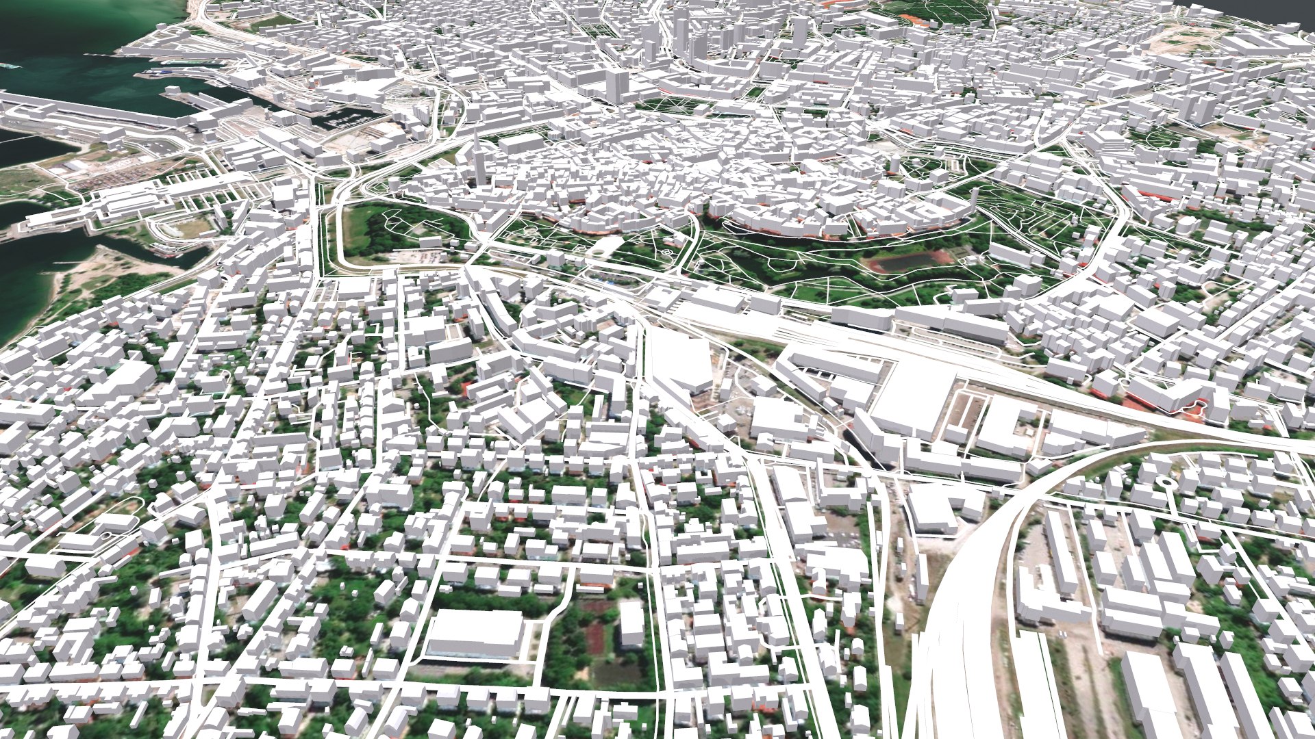 3D Cityscape Tallinn Estonia Model - TurboSquid 1745619