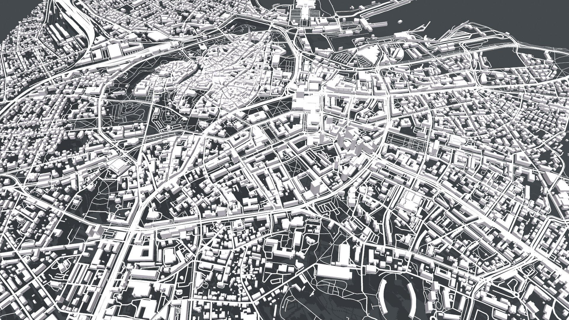 3D Cityscape Tallinn Estonia Model - TurboSquid 1745619
