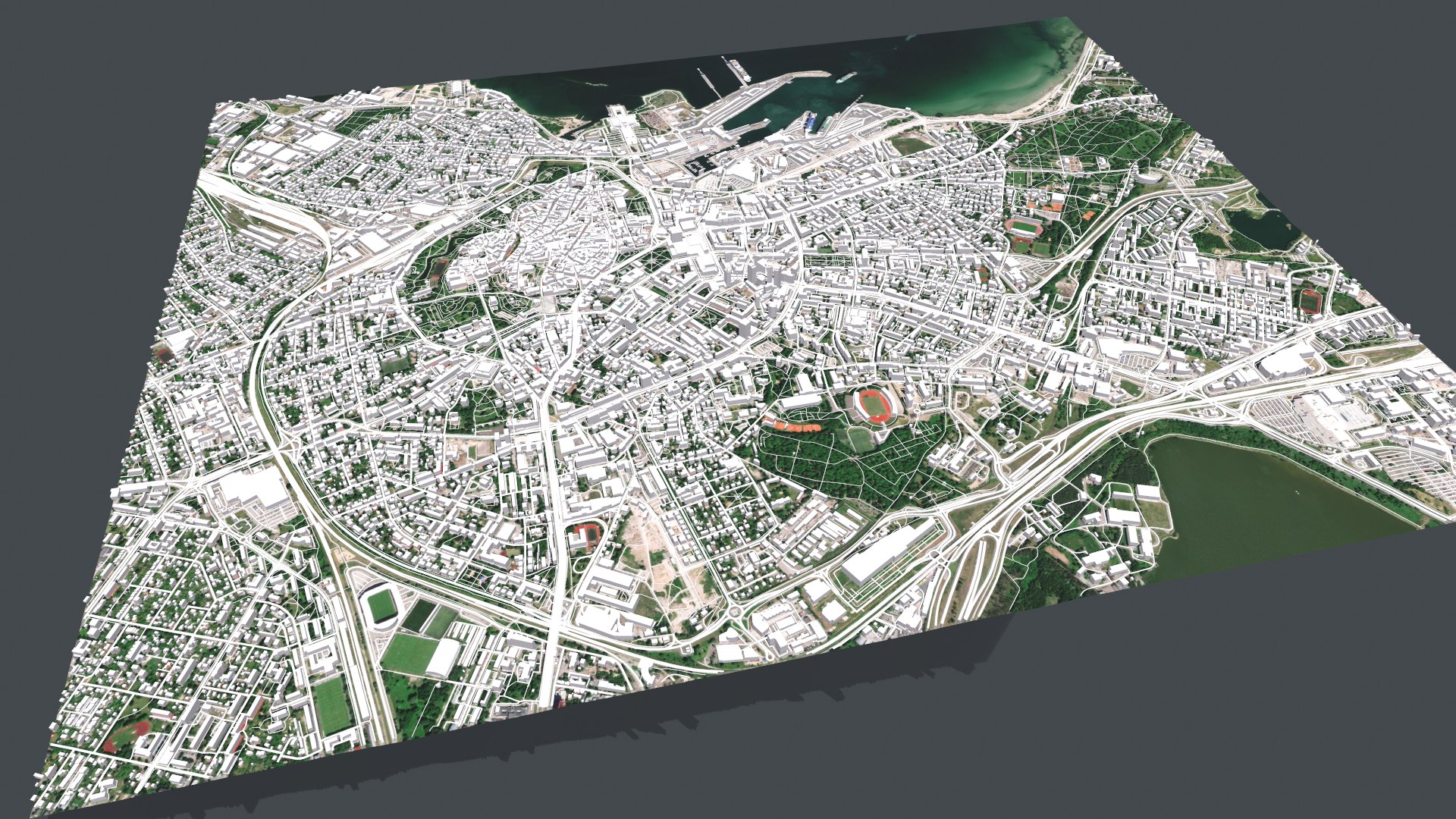 3D Cityscape Tallinn Estonia Model - TurboSquid 1745619