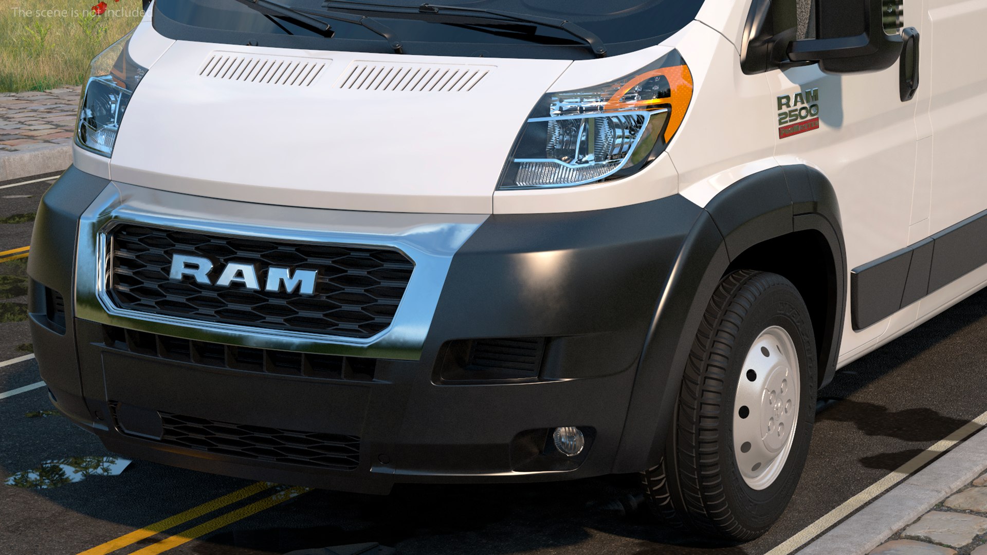 3D 2022 RAM Promaster 159 - TurboSquid 1907913