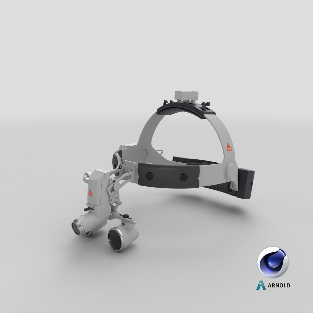 3D Heine ML4 LED HeadLight Binocular Loupes Model - TurboSquid 2020197