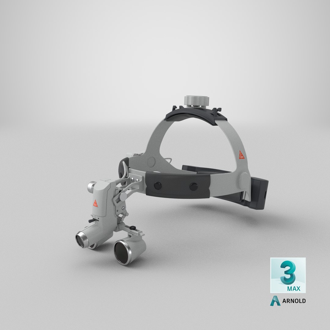 3D Heine ML4 LED HeadLight Binocular Loupes Model - TurboSquid 2020197