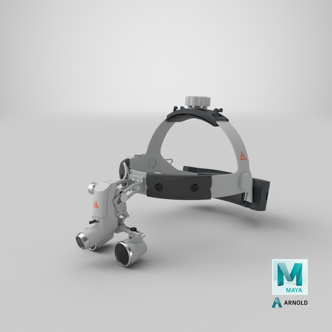 3D Heine ML4 LED HeadLight Binocular Loupes Model - TurboSquid 2020197