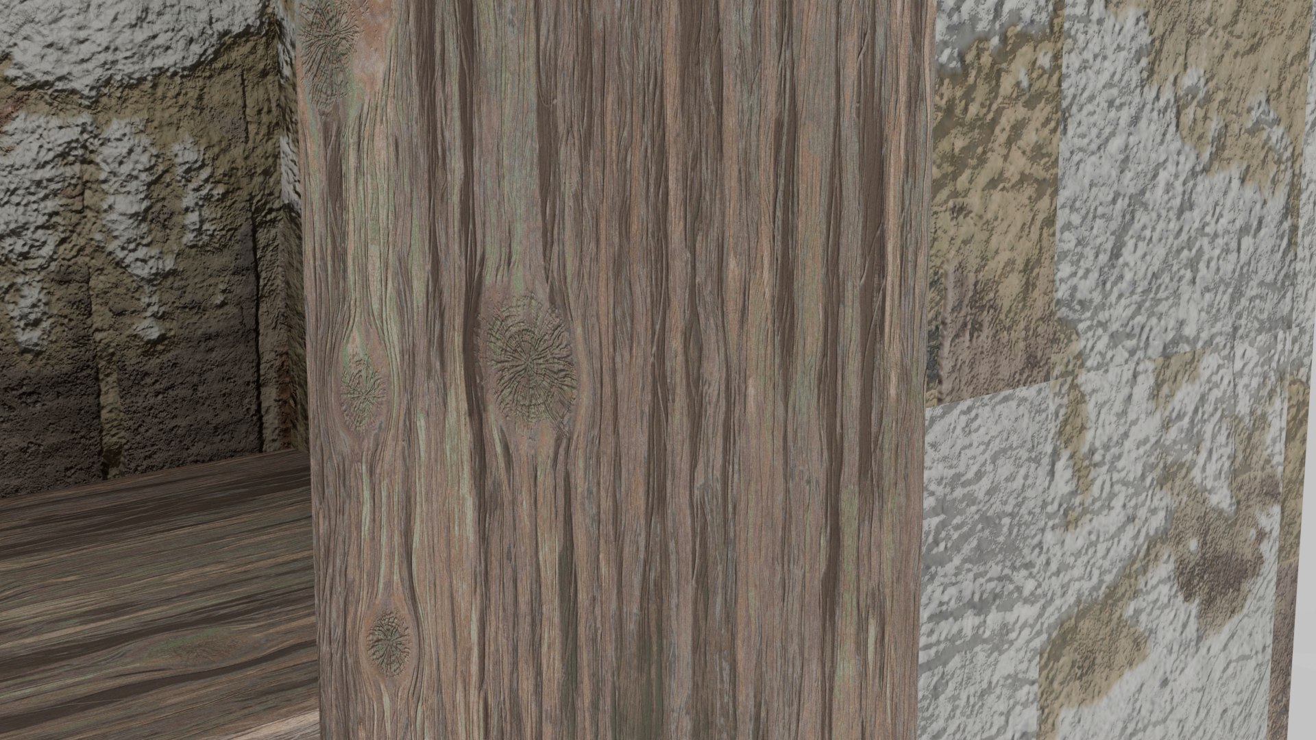 Free 3D Rustic Cottage 3D Model With High-Quality Textures And UV ...