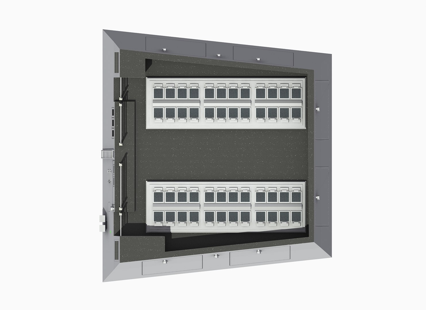 3D 48 Cell Vls Aster Model - TurboSquid 1476972