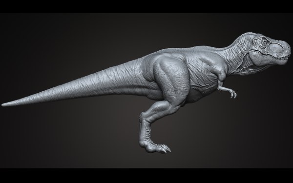 3d model sculpt tyrannosaurus rex ztool