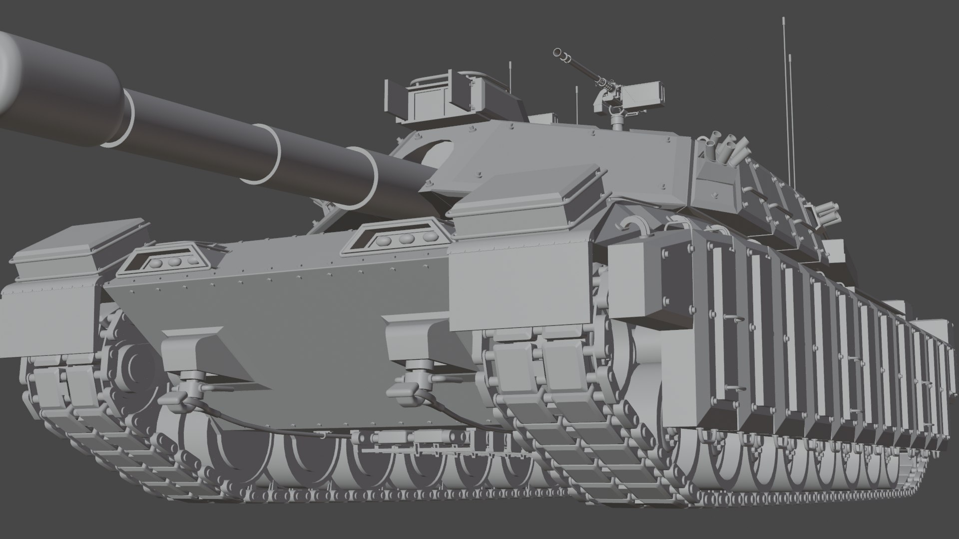 3D Tank Challenger 2 Model - TurboSquid 2433176